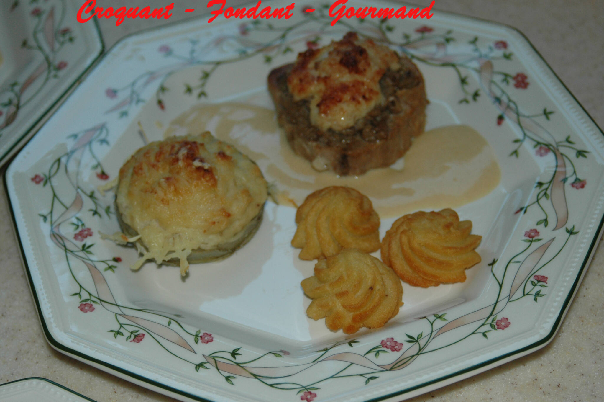 Médaillons de veau à la Cubat - Croquant Fondant Gourmand