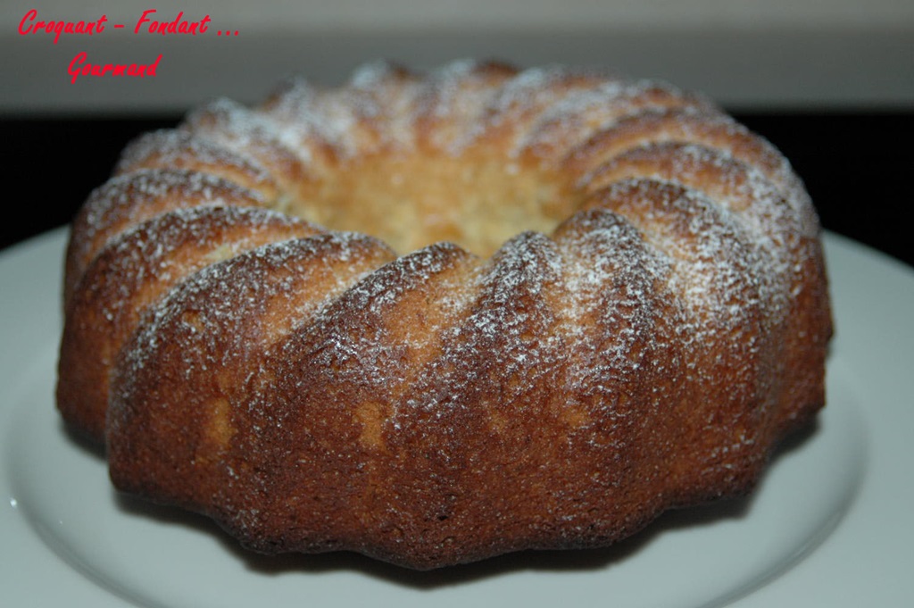 Gâteau au miel et à la vanille * - Croquant Fondant Gourmand
