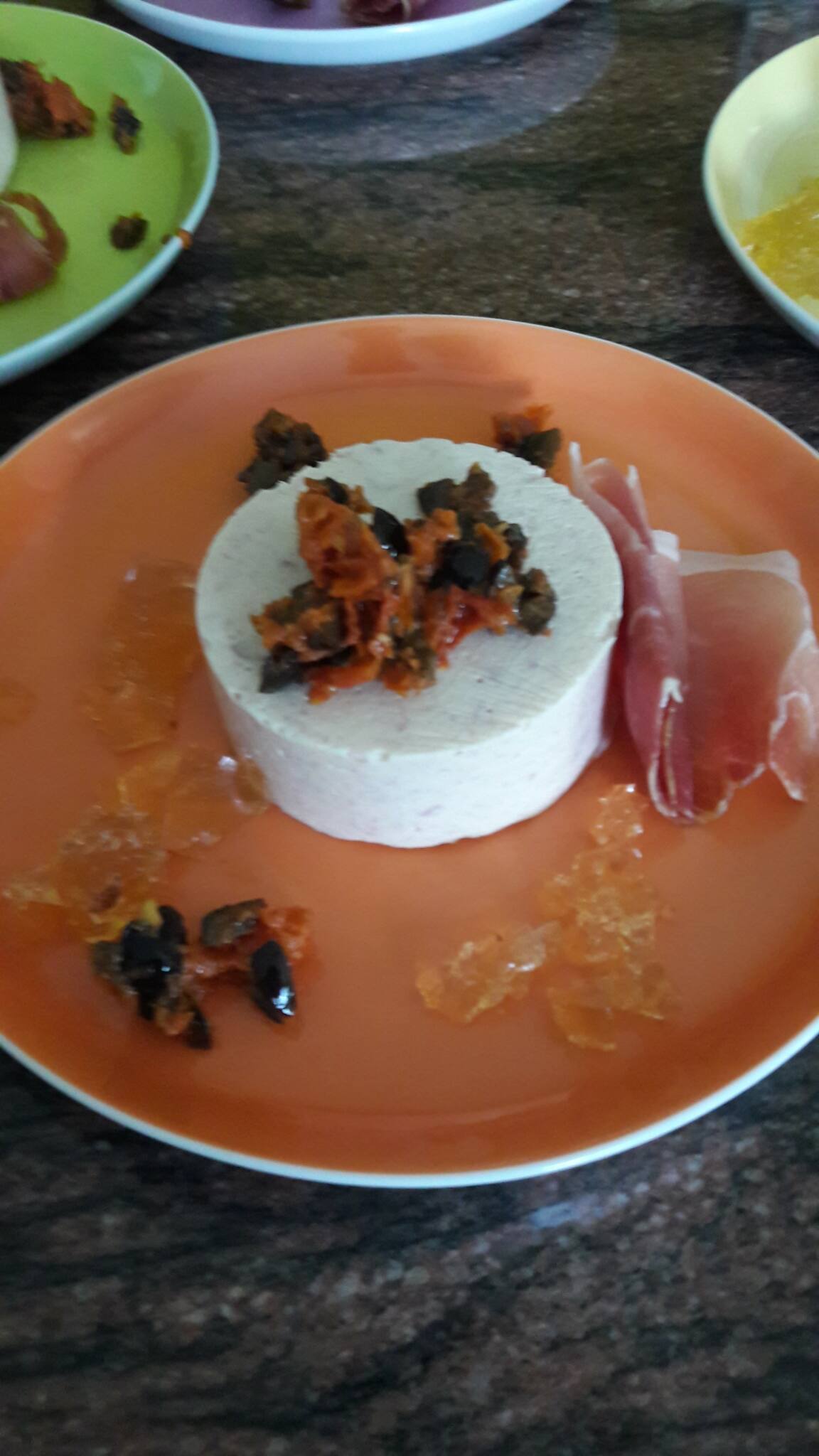 Mousse jambon-pesto - Croquant Fondant Gourmand