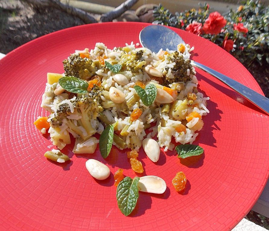 Riz indien aux légumes - Croquant Fondant Gourmand