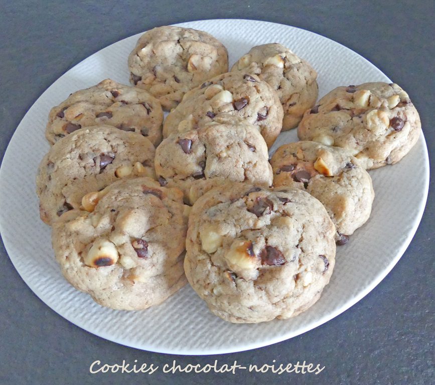 Cookies chocolat-noisettes - Croquant Fondant Gourmand