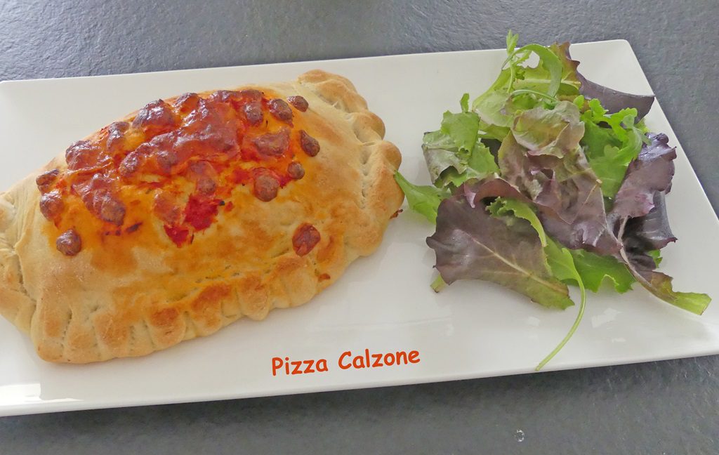 Pizza Calzone - Croquant Fondant Gourmand
