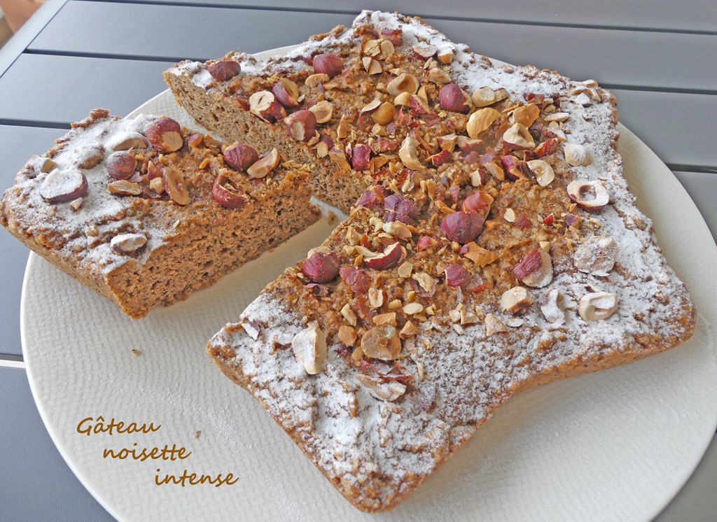 Gâteau noisette intense * - Croquant Fondant Gourmand