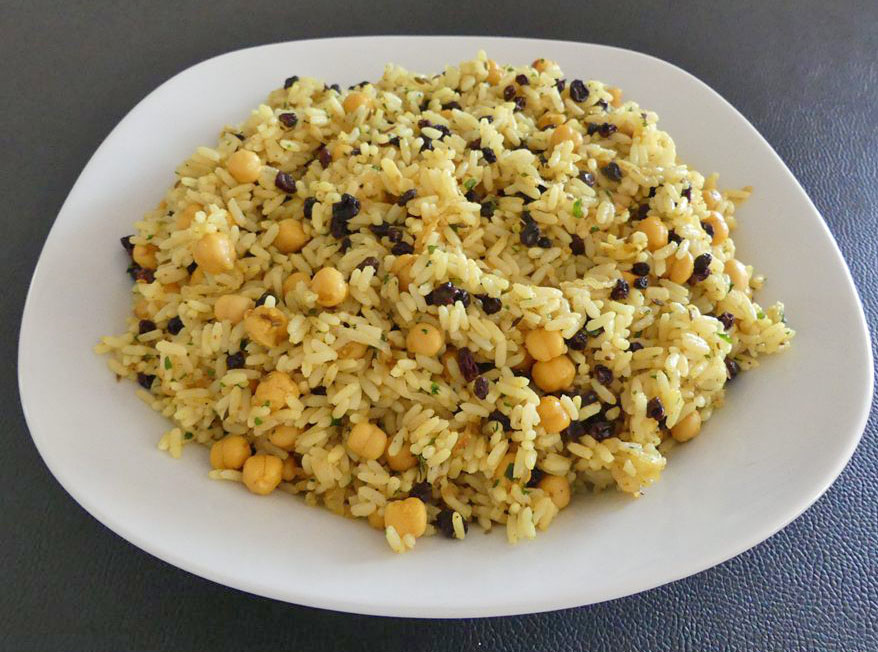 Riz épicé aux pois chiches du Chef Ottolenghi *- Bataille food # 141 ...