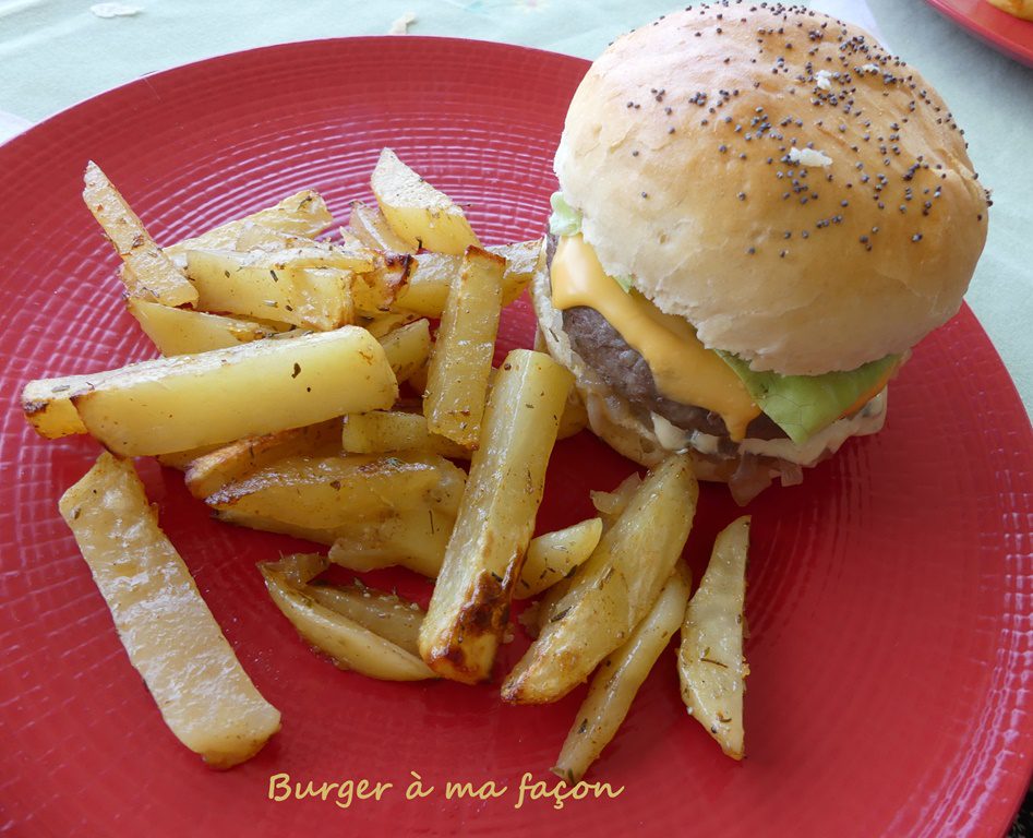 Burger à ma façon * - Croquant Fondant Gourmand