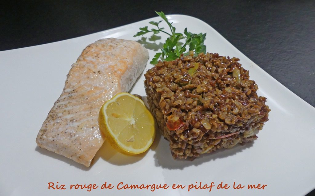 Riz rouge de Camargue en pilaf de la mer * - Croquant Fondant Gourmand